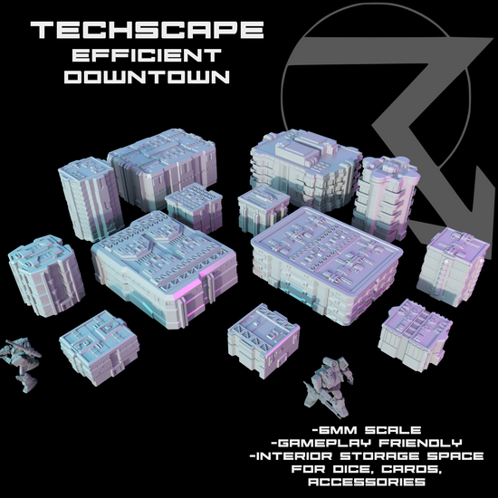 TECHSCAPE: Efficient Downtown (Free) – Thunderhead Studio