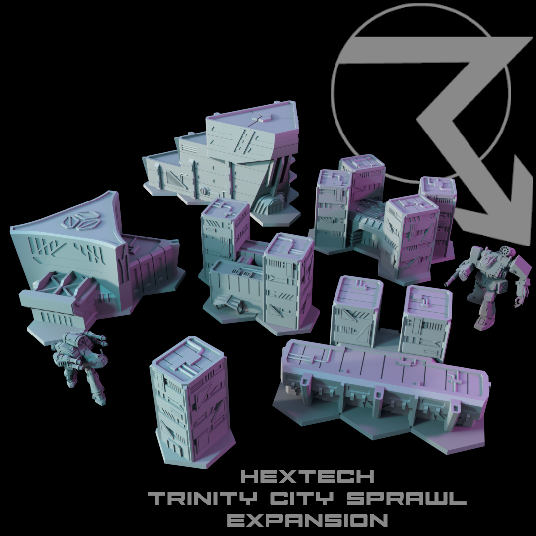 HEXTECH: Trinity City - Trinity City Sprawl Expansion Bundle – Thunderhead Studio
