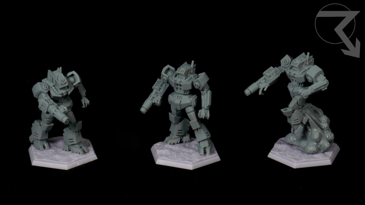 RETROTECH: "Prowler" Light Mech – Thunderhead Studio