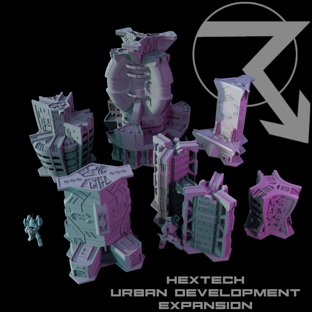 HEXTECH: Trinity City - Urban Development Expansion Bundle – Thunderhead Studio