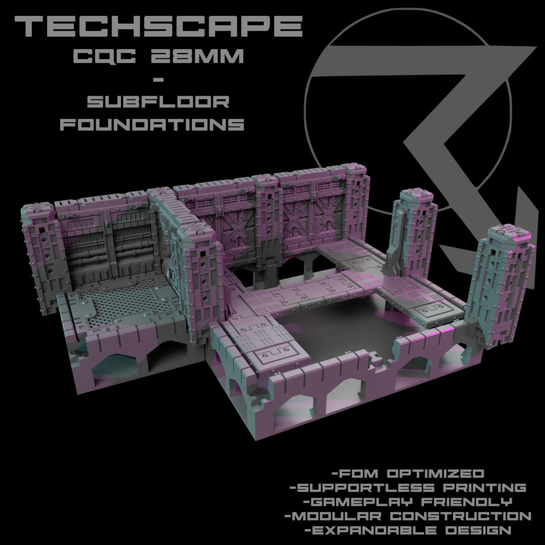 TECHSCAPE 28mm Terrain – Thunderhead Studio